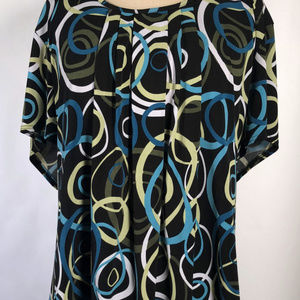 Susan Lawrence | Tops | Susan Lawrence Woman Pullover Black Abstract ...